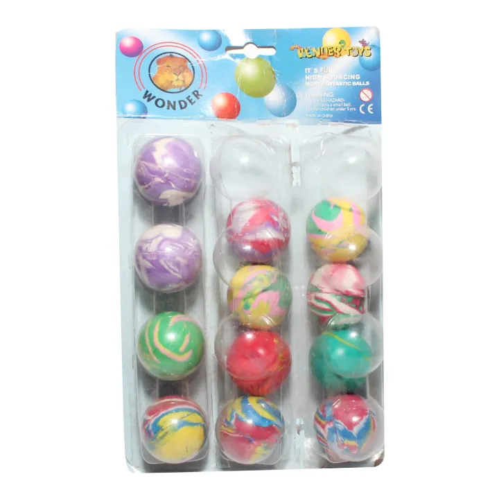 Multicolor Jumping Ball-12Pcs | Daraz.com.np