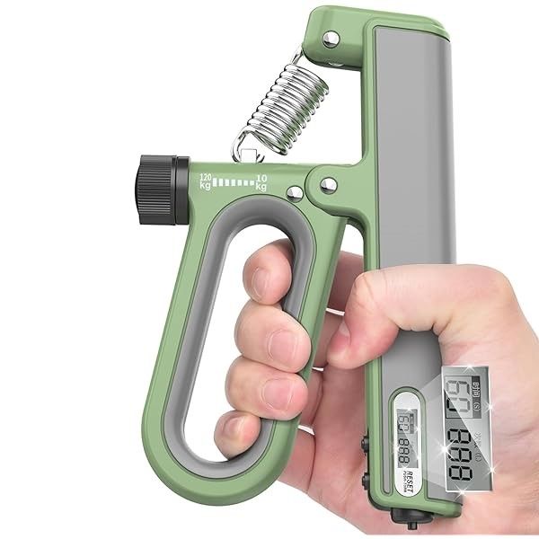 Hand Grip Strength Trainer Exerciser - Upgraded Hand Grip Strengthener ...