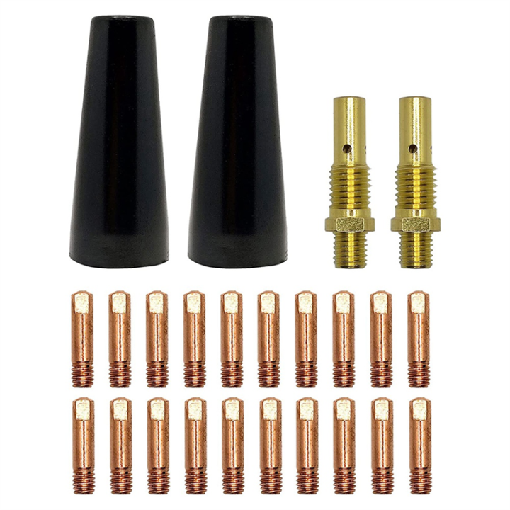 24 PCS Flux Core Airless Nozzle Tip Kit for Magnum 100L & Weld-Pak ...