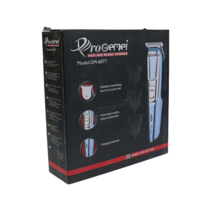 Pro Gemei Hair And Trimmer Gm-6077 | Daraz.com.np