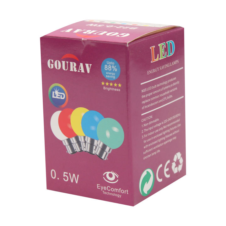Gourav Eye Comfort LED Light Bulb, 0.5W | Daraz.com.np