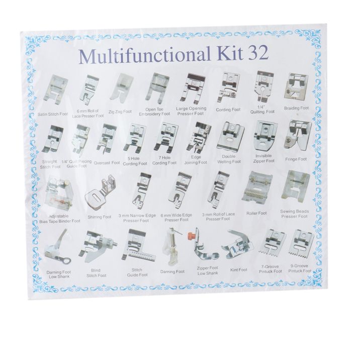 32PCS Sewing Machine Accessories Kit for Most Sewing Machine | Daraz.com.np