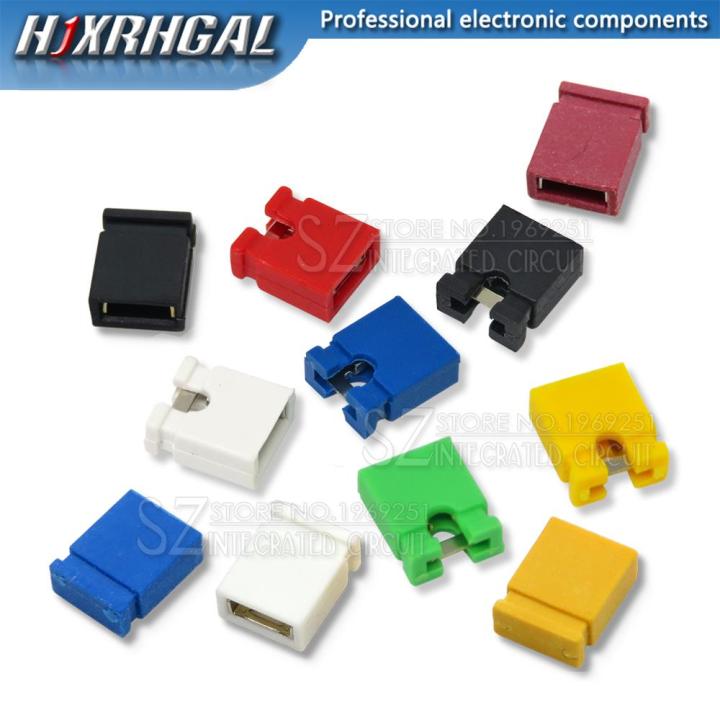 100PCS Pitch 2.4mm Pin Header jumper shorted cap Headers Wire Housings ...