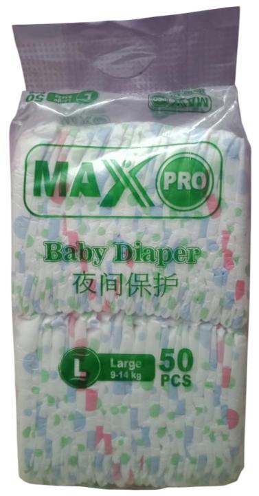 Onyx max pro fresh baby diapers cotton sheet megic large size 4 pack of ...