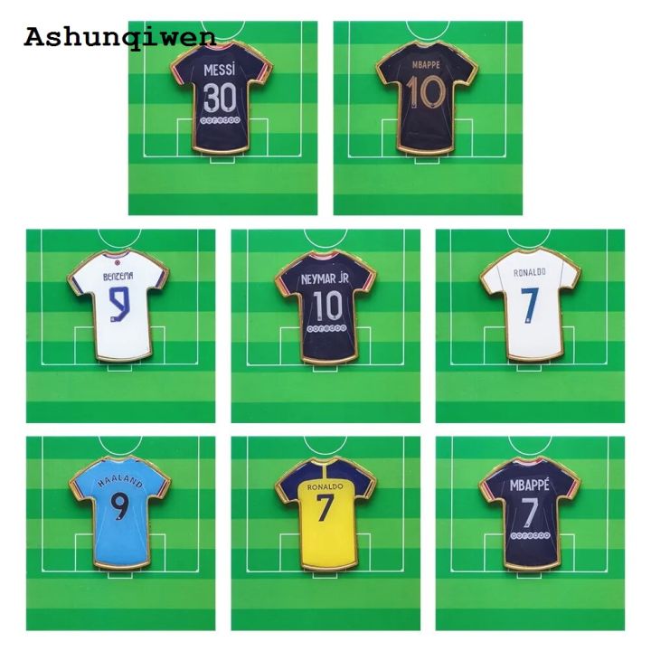 Ashunqiwen door stopper rubber Football Jersey Badge Soccer Team Brooch ...