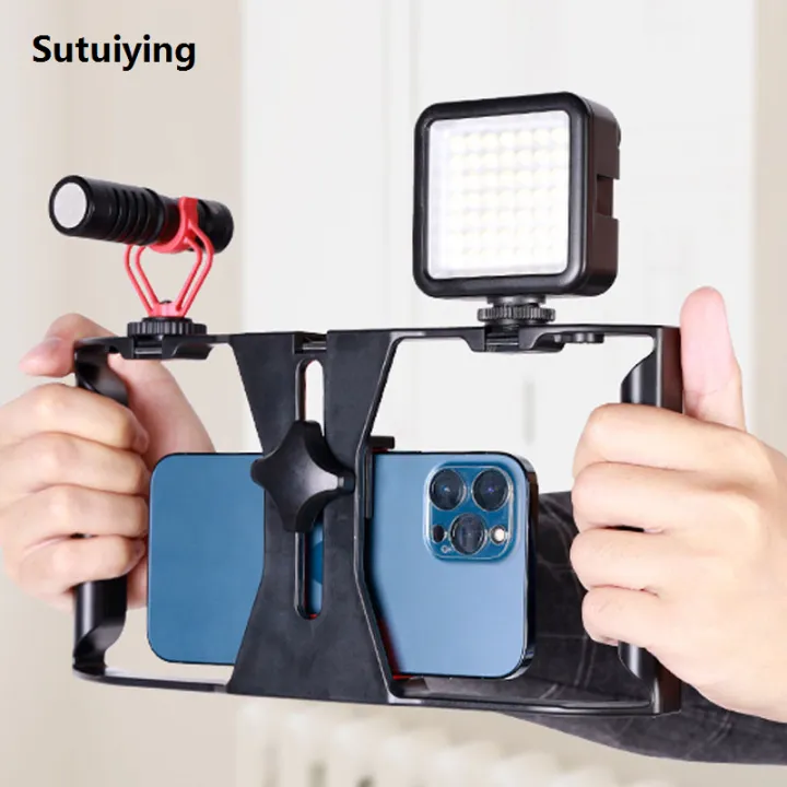 Sutuiying Video Camera Cage Stabilizer Mount Holder Original Handheld ...