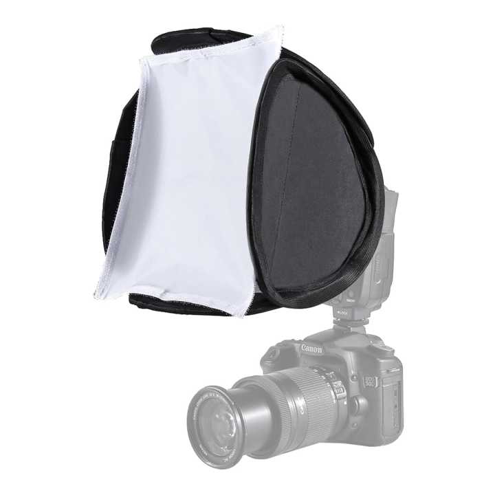 Puluz Portable Foldable Soft Flash Light Diffuser Lightsphere Softbox ...