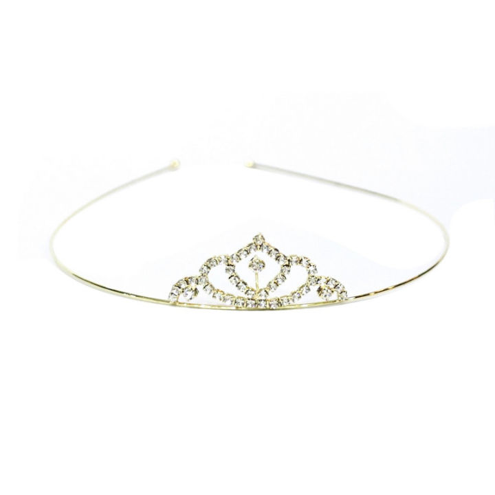 Mini Tiara Crown Wedding Bridal Headwear Birthday Prom Pageant ( Pair ...