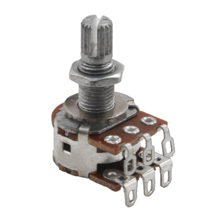 1Pc MN500K Dual Blend Balance Potentiometer(POT) Guitar Bass Volume ...