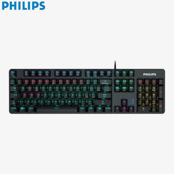 PHILIPS G401 Original Gaming Mechanical keyboard Wired USB Full Mixed ...