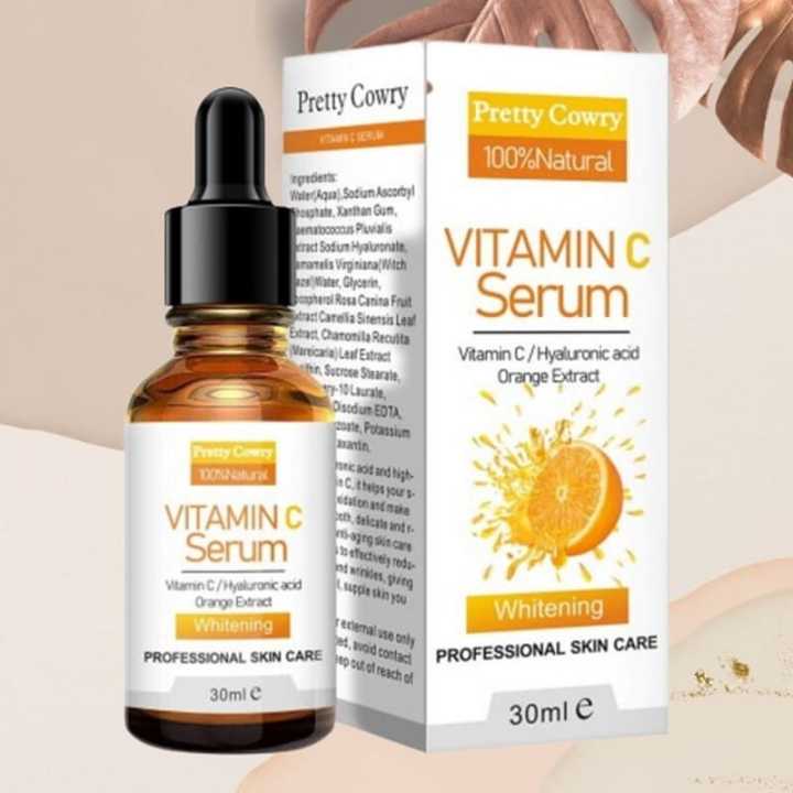 Pretty Cowry Vitamin C Face Serum With Hyaluronic And Orange Extracts ...