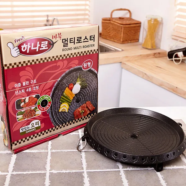 Samgyeopsal Frying Pan (Hanaro Multi Roaster 32cm) | Daraz.com.np