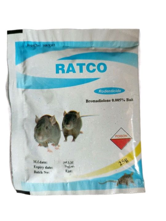 The Mouse Killer Ratco (Bromadiolne 0.005% Bait) 25 Gram | Daraz.com.np