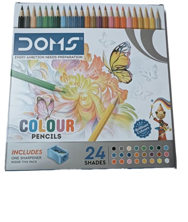 Doms 24 piece colour set | Daraz.com.np