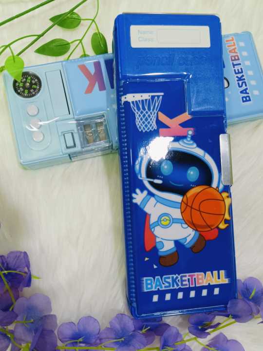 Geometry Box For Kids Double Sided Adhesive Magnetic Pencil Box | Daraz ...