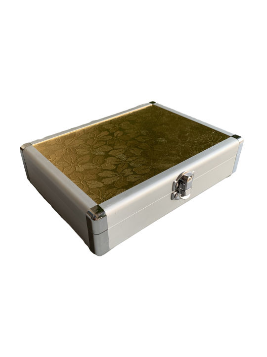 Aluminium Stock Box / Jewellery Box / Red Velvet Inside | Daraz.com.np
