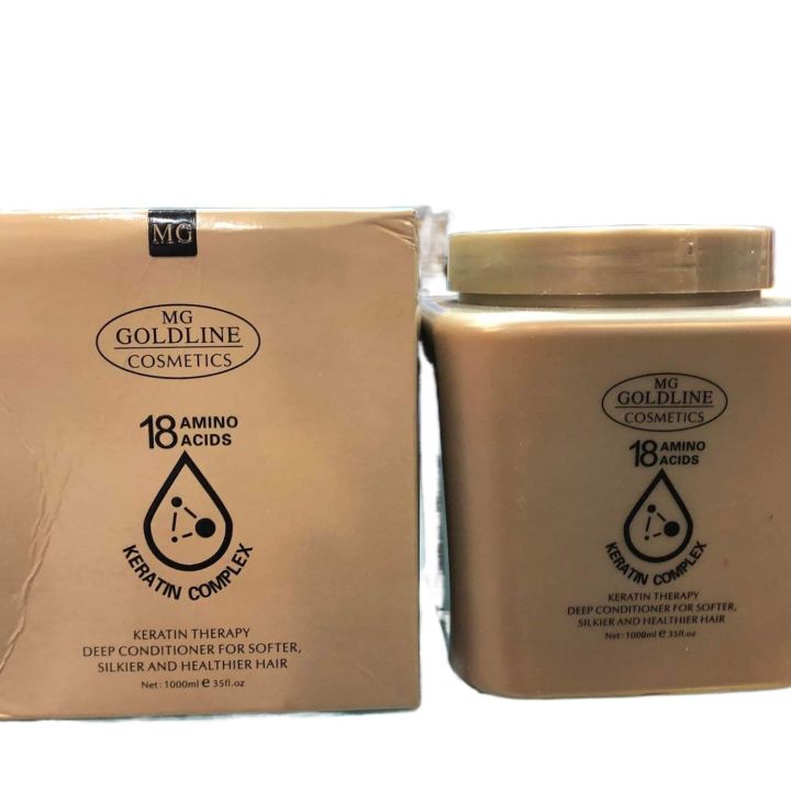 Mg Goldline Cosmetic Keratin Treatment For Dry Damaged & Frizzy Hair 1000gm | Daraz.com.np