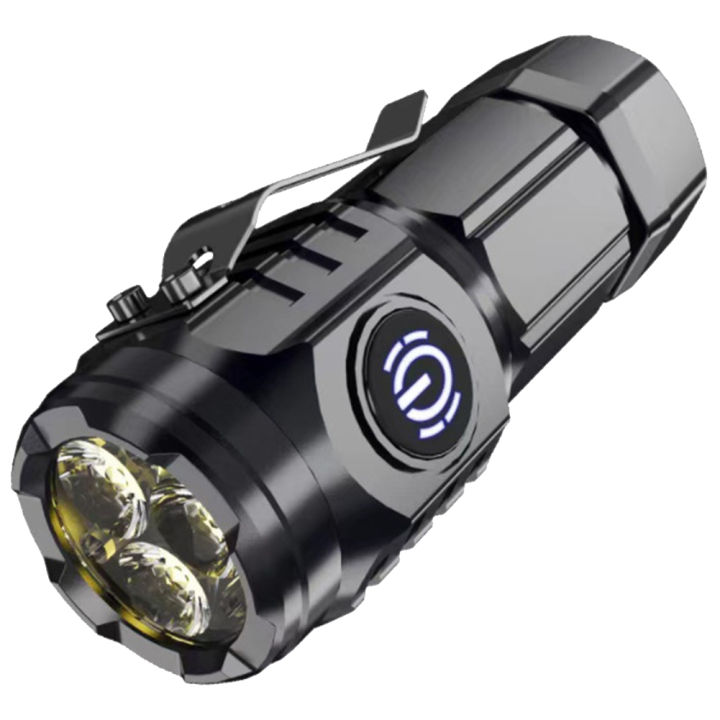 High Power LED Flashlight Torch 20W Powerful Tactical Hunting Light USB ...