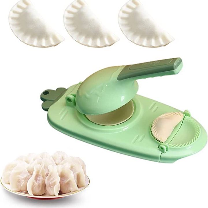 Momo Maker Manual Dough Presser, 2 In 1 Dumpling Maker, Momo Press ...