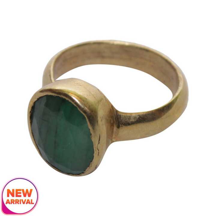 Emerald Singha Rashi Unisex Ring | Daraz.com.np