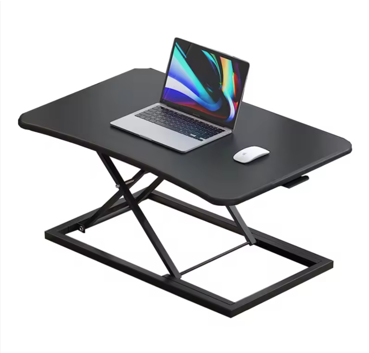 Portable Adjustable Desk Riser - Opal Living Large 36" / 91.5 cm Black ...