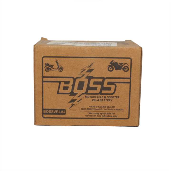 Boss BOSSVRLA4 Motorcycle & Scooter Vela Battery | Daraz.com.np