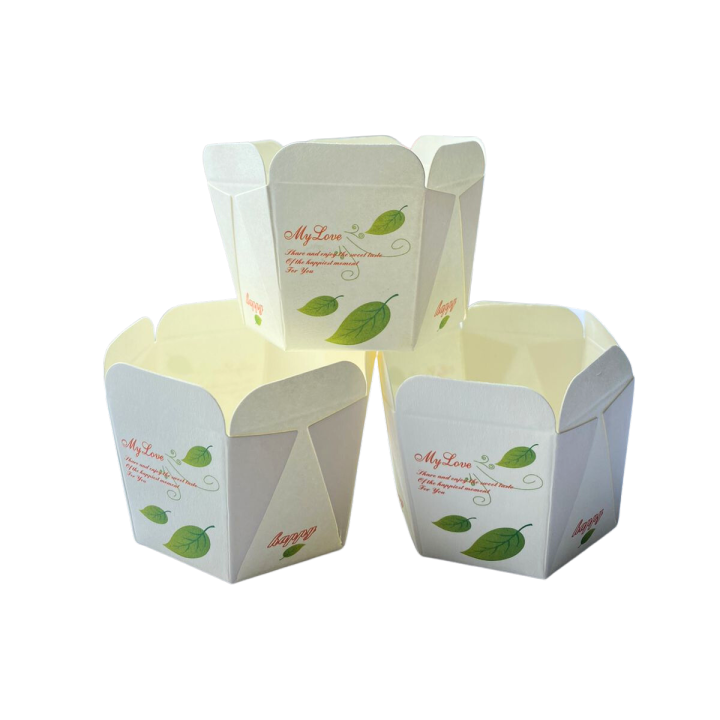 Bakers' Creation Hexagonal paper Cup/ cupcake cup/ muffin cup Packet of ...