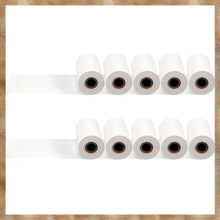 Kqueebee 10 Pcs Thermal Paper, for Mobile 58mm 30mm Mini Thermal ...
