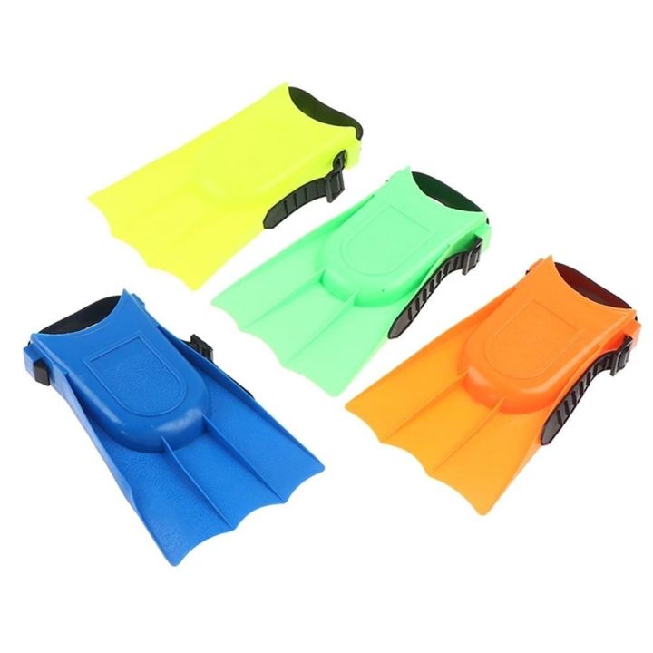 Kids PVC Diving Fins Streamlined Adjustable Child Swim Fins Dynamic ...