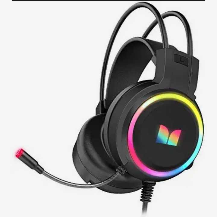 Monster Over-The-Ear Gaming Headeset with Noise Isolation and LED ...