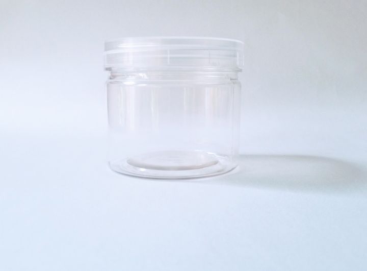 Glass like Plastic jar_Round 8cm_Tlid_set of 30 | Daraz.com.np