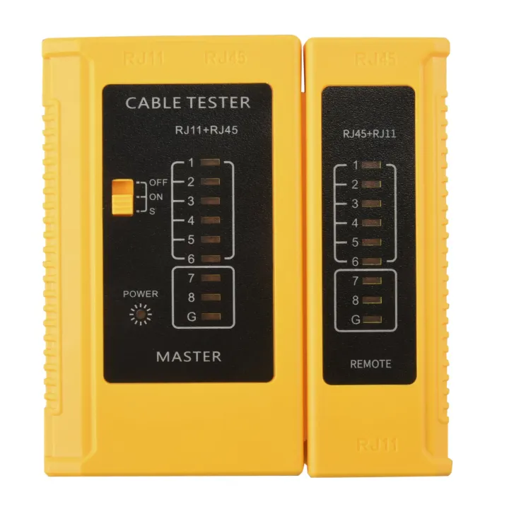 NAMUNY Network Cable Tester Test Tool RJ45 RJ11 RJ12 CAT5 CAT6 UTP USB ...