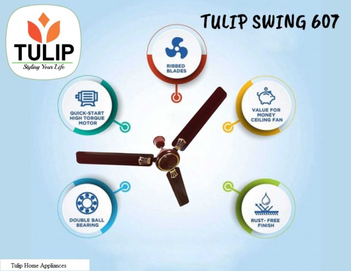Tulip Ceiling Fan - Swing | Daraz.com.np
