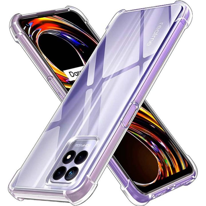 Realme 8i Clear cover - Reinforced TPU Case | Daraz.com.np