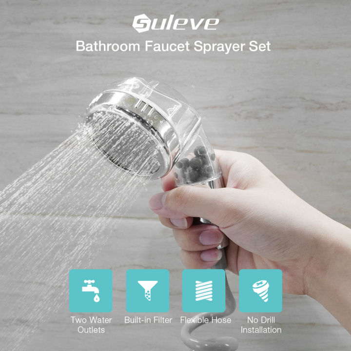 helper Suleve Bathroom Wash Face Basin Water Faucet Tap External Shower ...