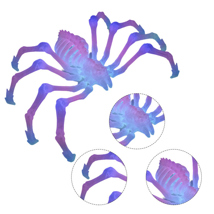 Aomeidaju 3d Printed Spider Figurine Glow-in-the-dark Spider Figurine ...