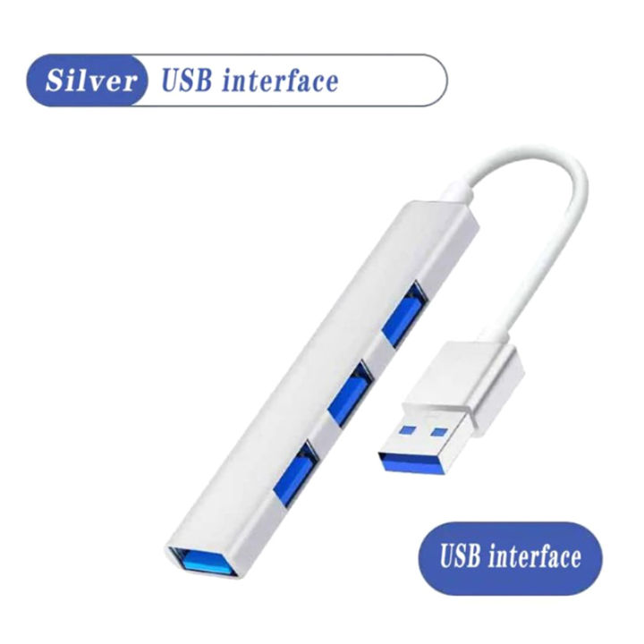 USB Hub 3.0 Type C 4 Port Hub OTG High Speed Splitter Multiport Docking ...