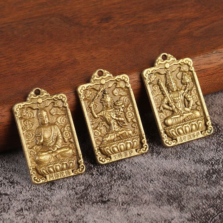 Chinese Zodiac Guardian God Pendant Buddha Bodhisattva Pendant Lucky ...