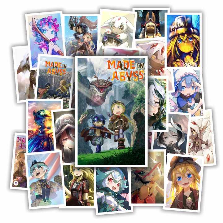 KYVOR Made In Abyss Anime Collectible Lomocard Pack of 25pcs | Daraz.com.np
