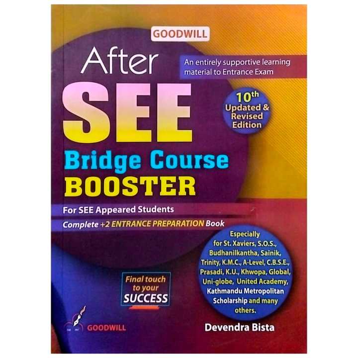 After SEE Bridge Course Booster | 10th Updated & Revised Edition 2082 ...