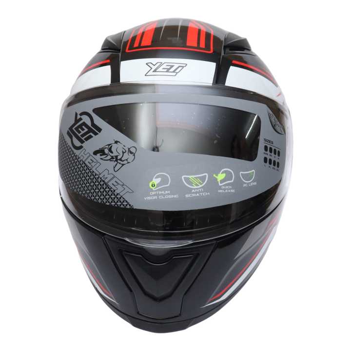Yeti Rapid Double Visor Full Helmet(Washable) | Daraz.com.np