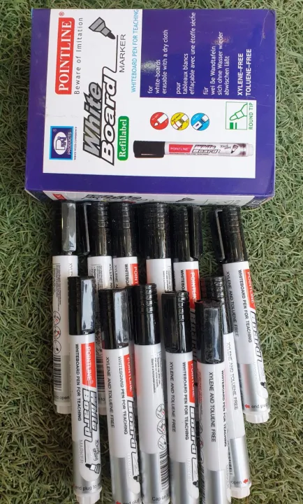 Pointline White Board Marker A Packet of 12 Pieces By Mitrata | Daraz ...
