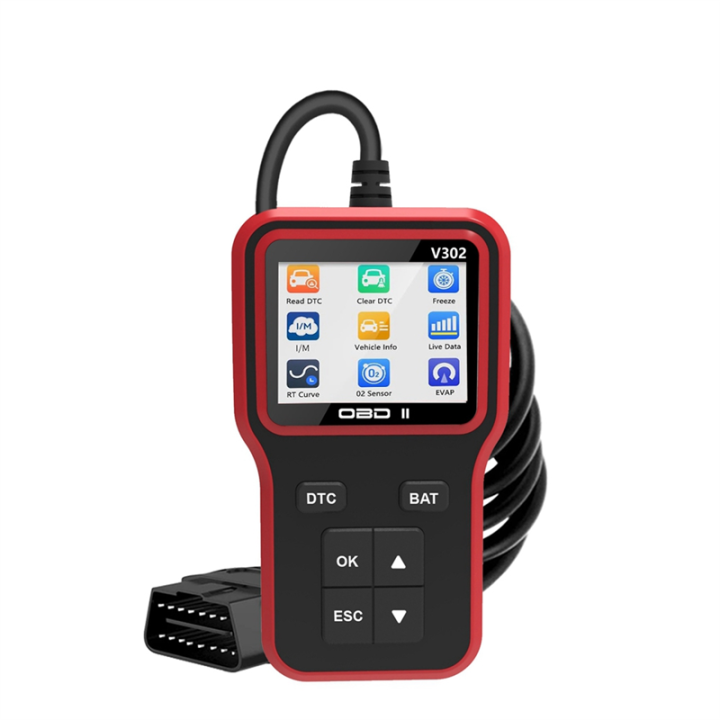 Obd2 Scanner Diagnostic Tool Obd2 Scanner Engine Light Reader Clears ...