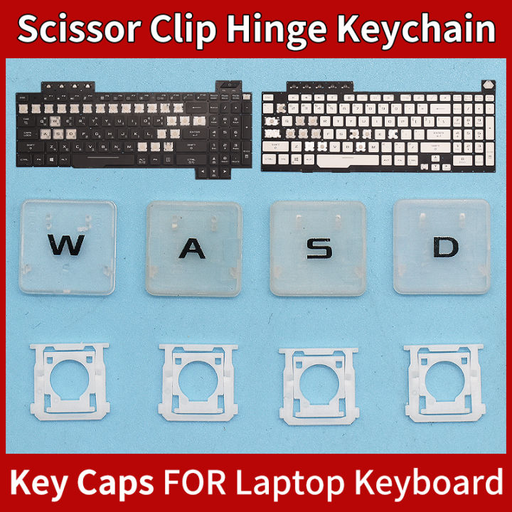Brand new Replacement WASD Keycap Key Cap Scissor Clip Hinge For Asus ...