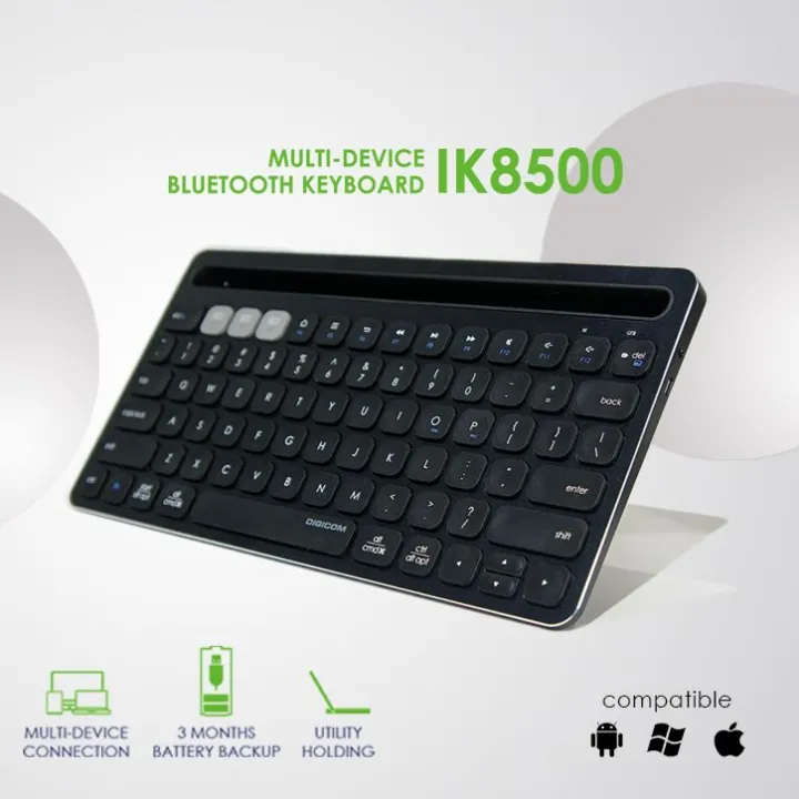Multi-Device Bluetooth Keyboard DG-IK8500 | Daraz.com.np