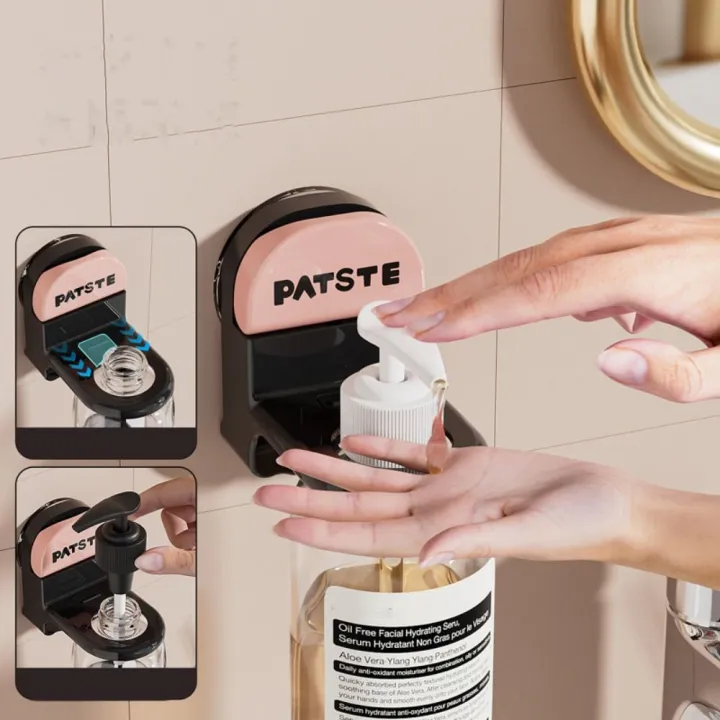 Liquid Soap Wall Hanger Clip Self-Adhesive Hanger Wall Mounted Space ...