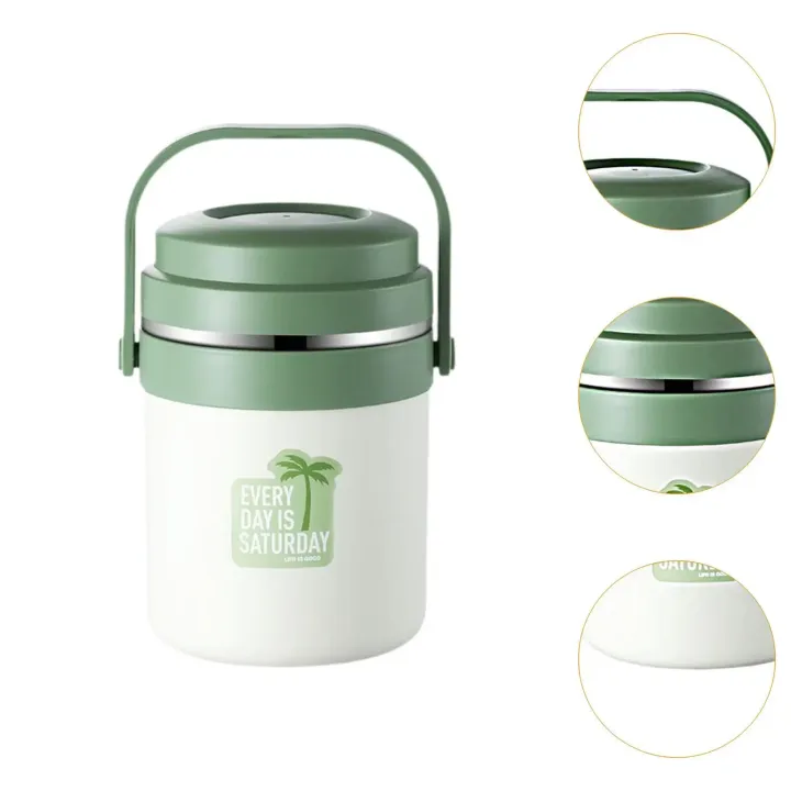 Stackable Insulated Lunch Box 1600ml | Daraz.com.np