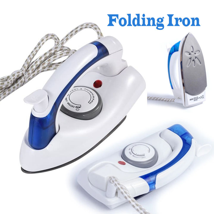 Mini Travel Iron - Foldable Portable Steam Iron, 700W with Temperature ...