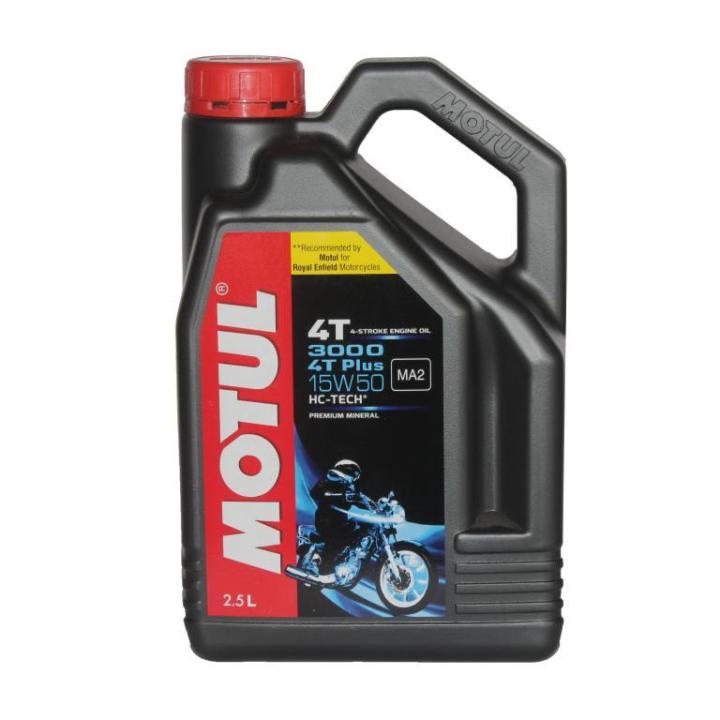 Motul 3000 4T Plus 15W50 4-Stroke Engine Oil - 2.5 L | Daraz.com.np