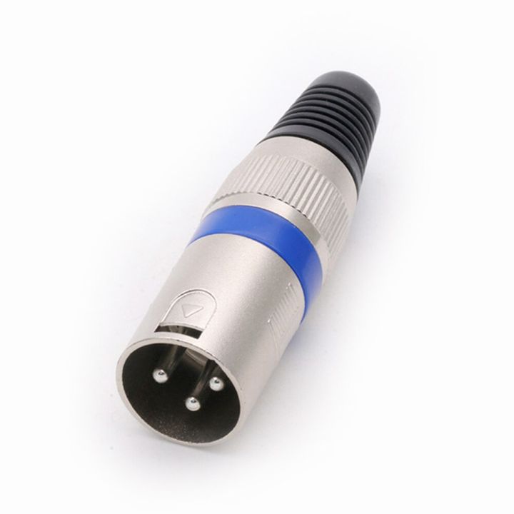 1Pc XLR Connector 3Pin Microphone MIC XLR Male Plug DAD XLR Female Jack ...